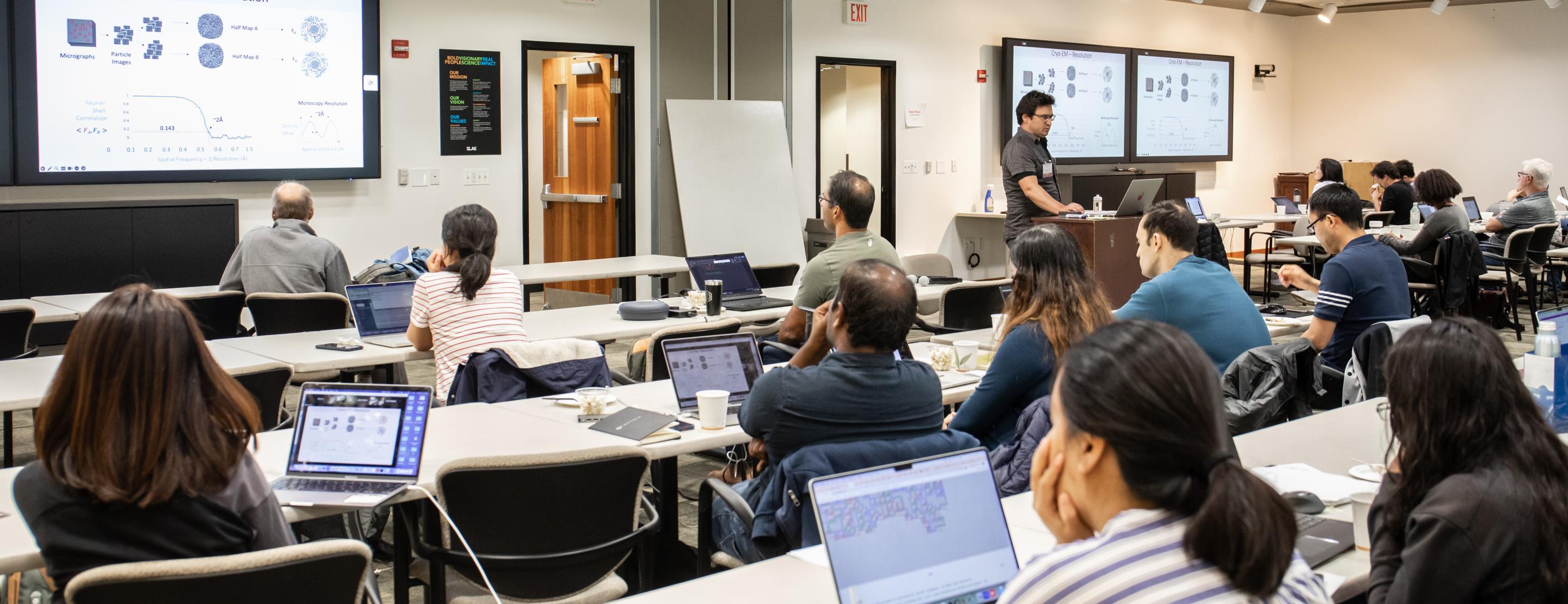 Workshop & Lecture Archive | Stanford-SLAC Cryo-EM Center